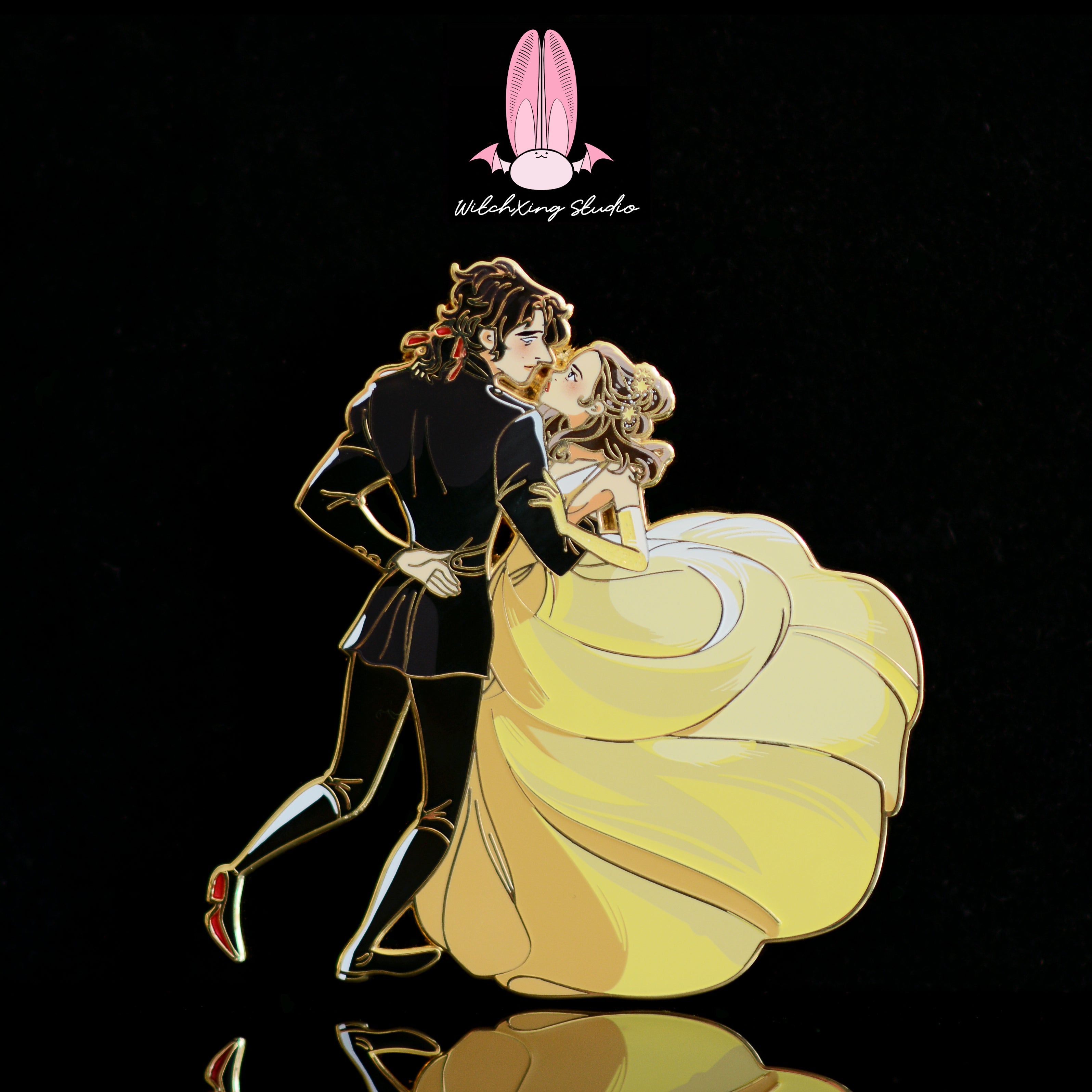 *SHOP DROP* Reylo "Pride and Prejudice: Golden Hour" enamel pin – WitchXing